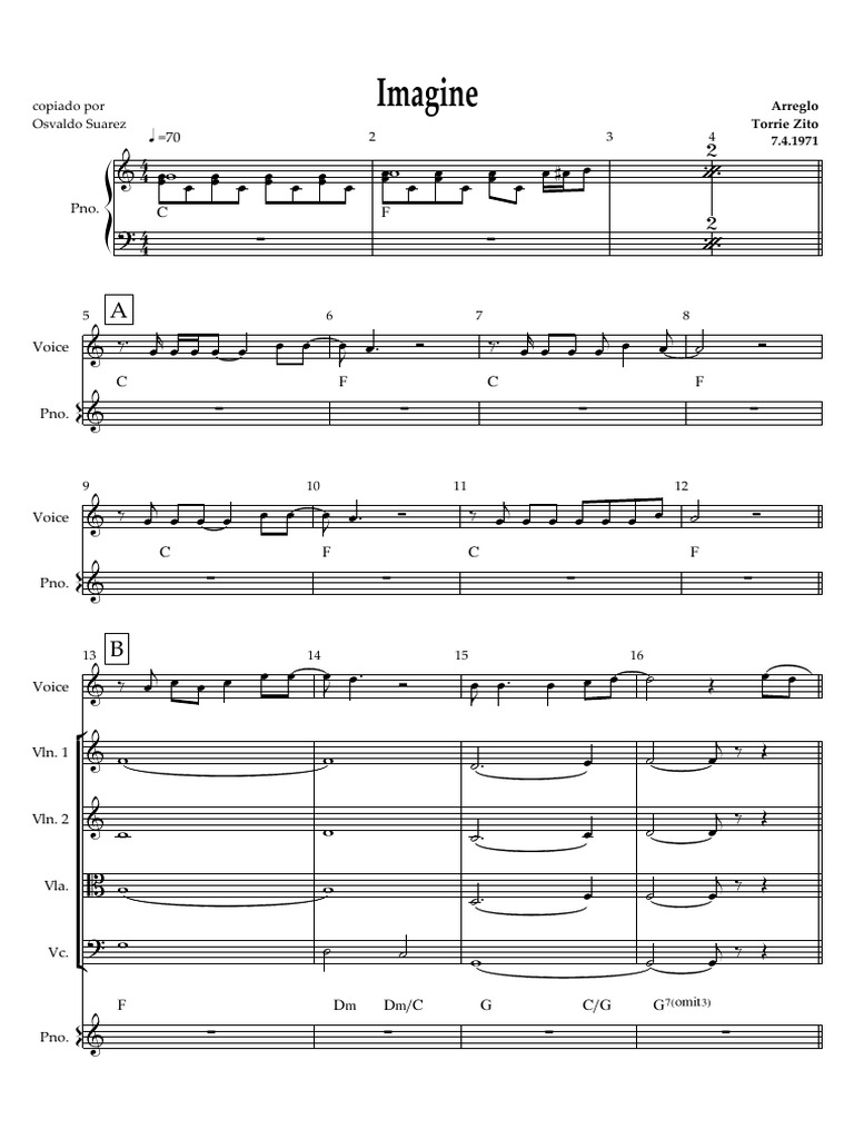 Torrie Zito - Imagine | PDF