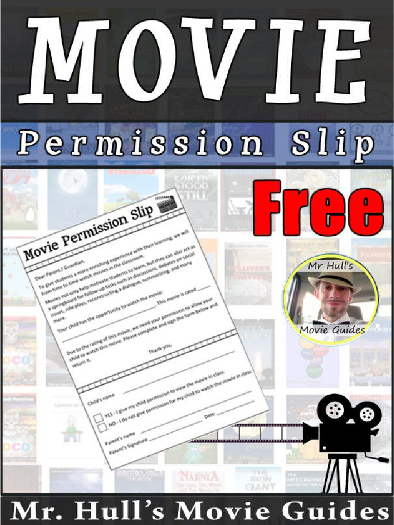 Permission Slip Editable | PDF