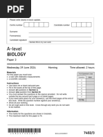 Edexcel A Level Mathematics Topic Checklist | PDF | Trigonometric ...