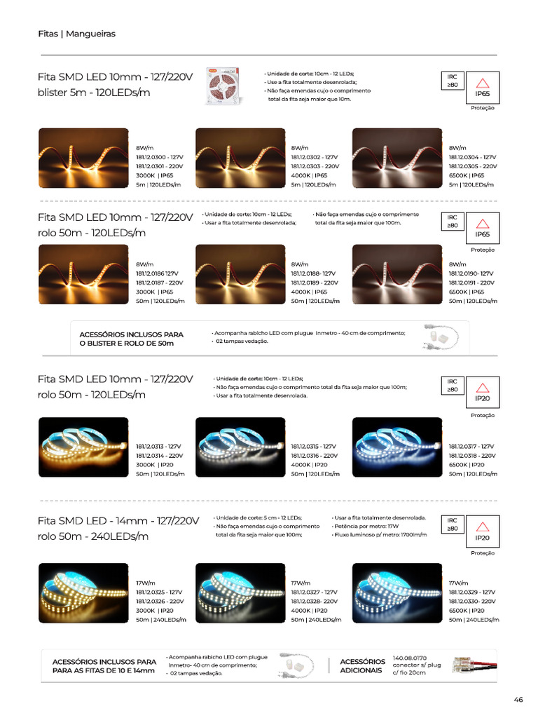 Fitas Led - G-Light | PDF