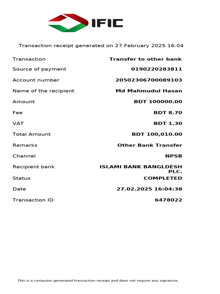 Receipt 20 2 2025 | PDF