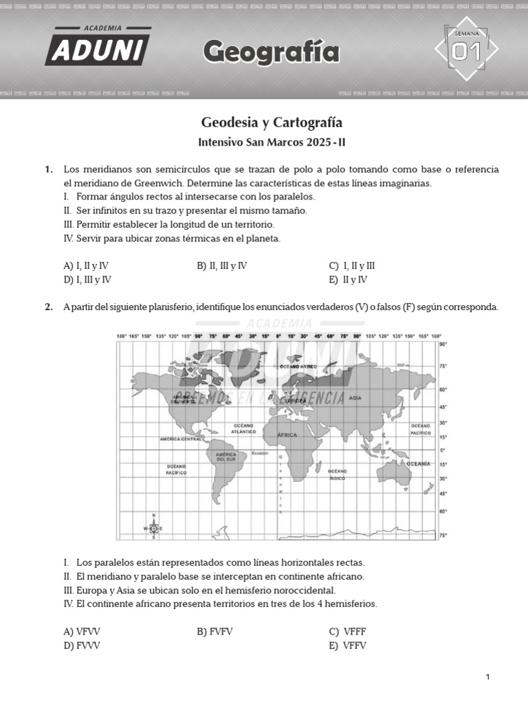 DD ISM Sem01 | PDF | Latitud | Longitud