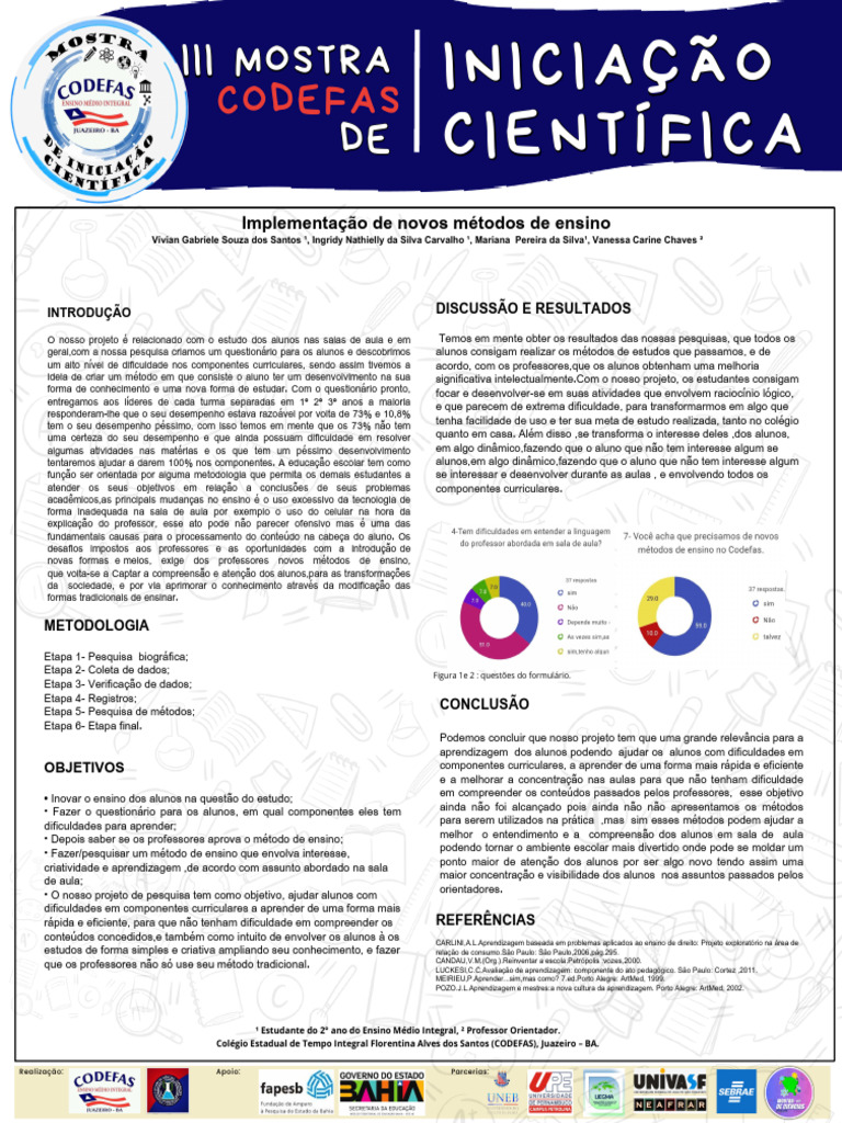 Cópia de Poster MOCIC - 20241004 - 184145 - 0000 | PDF | Método de ...