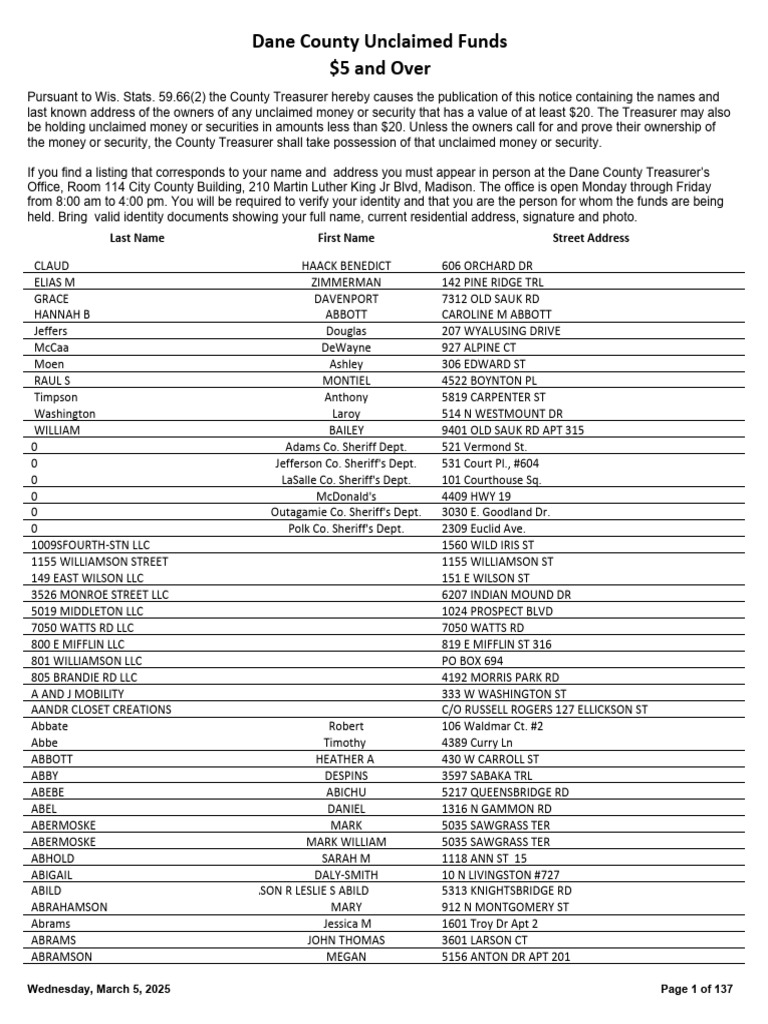 Full PDF County 5 and Over | PDF