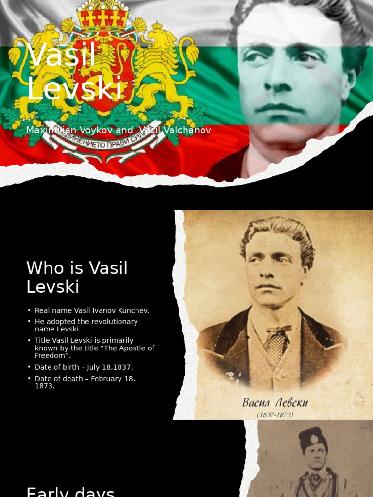 Vasil Levski Presentation | PDF