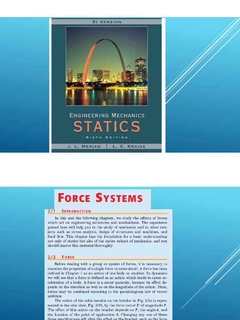 Engineering Mechanics-Statics | PDF