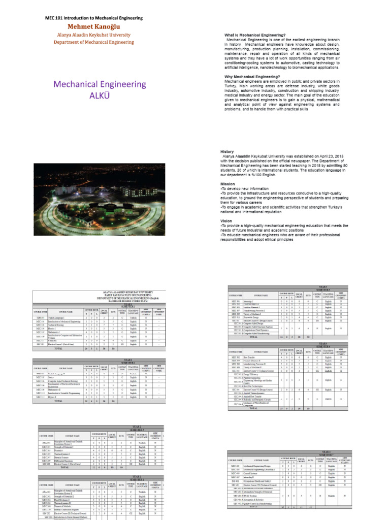 MEC101 Lecture 6 MechanicalEng ALKU Cond | PDF
