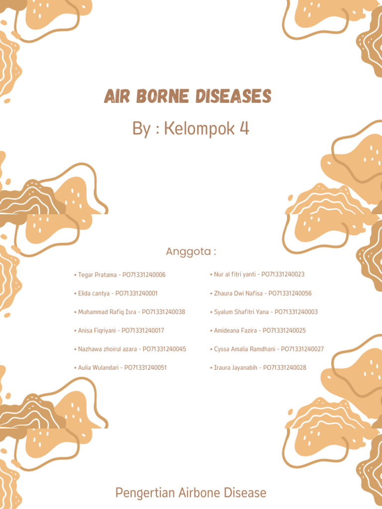 Airborne Disease | PDF