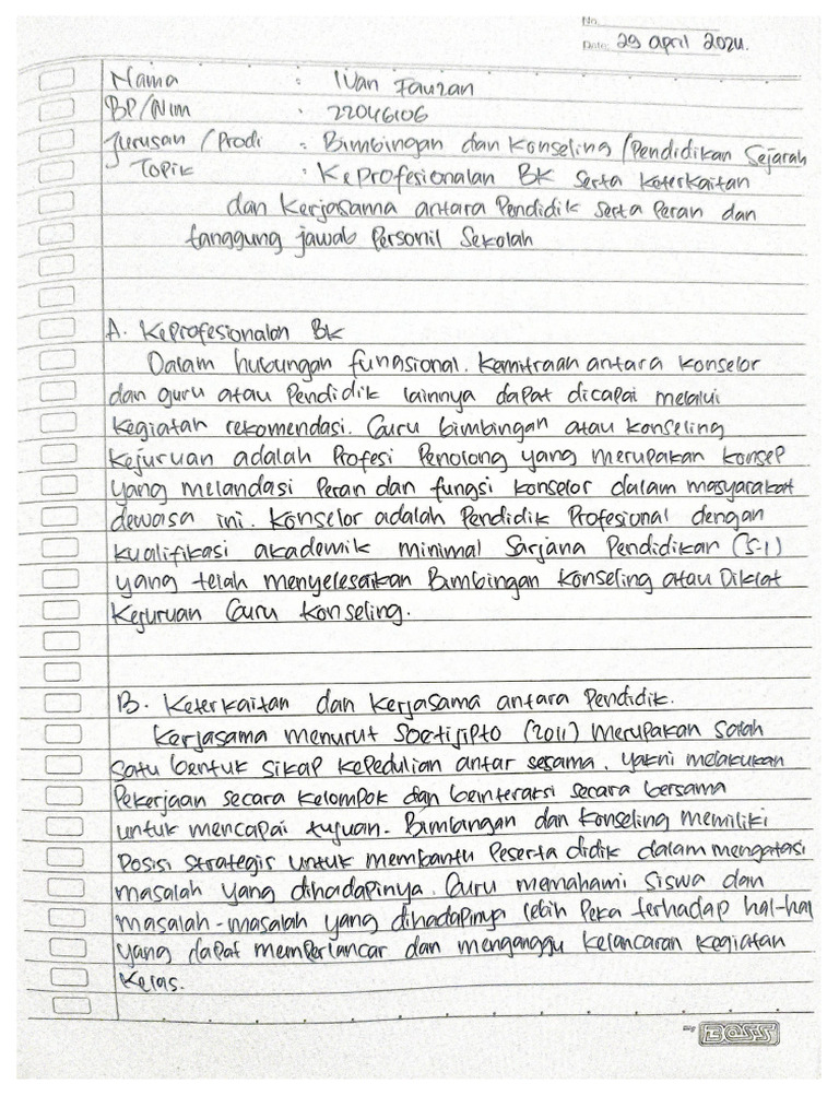 Ivan Fauzan Tugas 13 BK | PDF