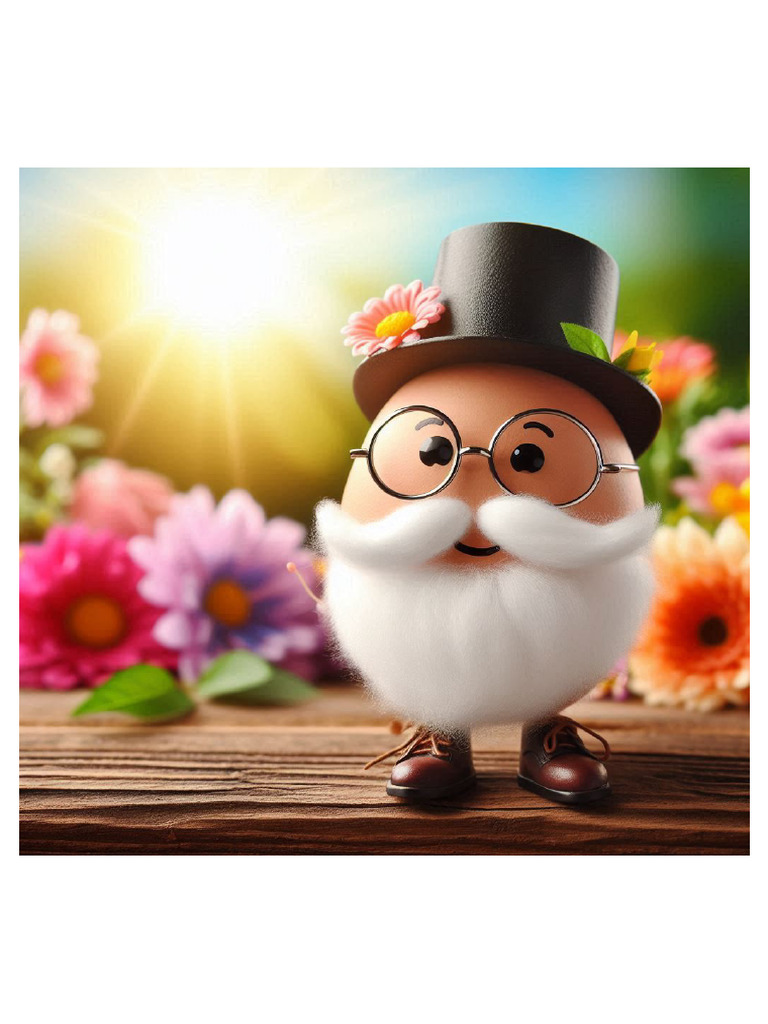 Un Oeuf Avec Une Barbe | PDF