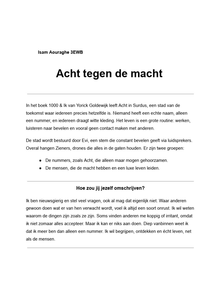 Isam - Nederlandse Opdracht | PDF