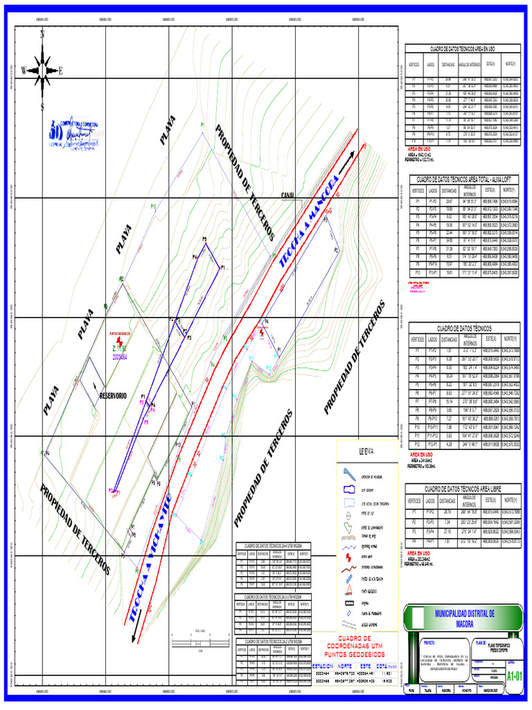 LEVANTAMIENTO CON DATOS DE COFOPRI-Layout1 | PDF