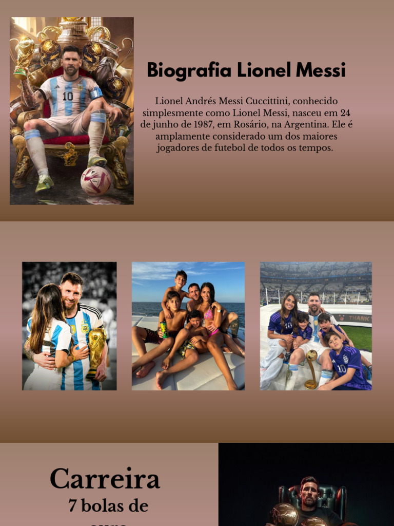 Biografia Lionel Messi.pdf | PDF