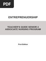 Entrepreneurship Syllabus for Grades 8 & 9 | PDF | Entrepreneurship ...