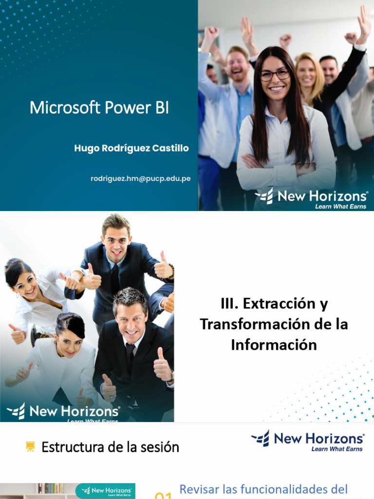Transformación de Datos en Power BI | PDF | Microsoft Excel | Bases de ...