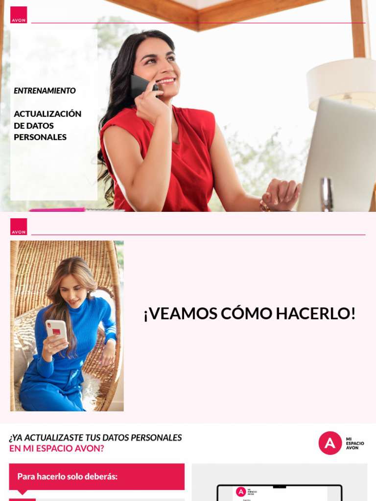 Paso A Paso Actualización de Datos Personales | PDF