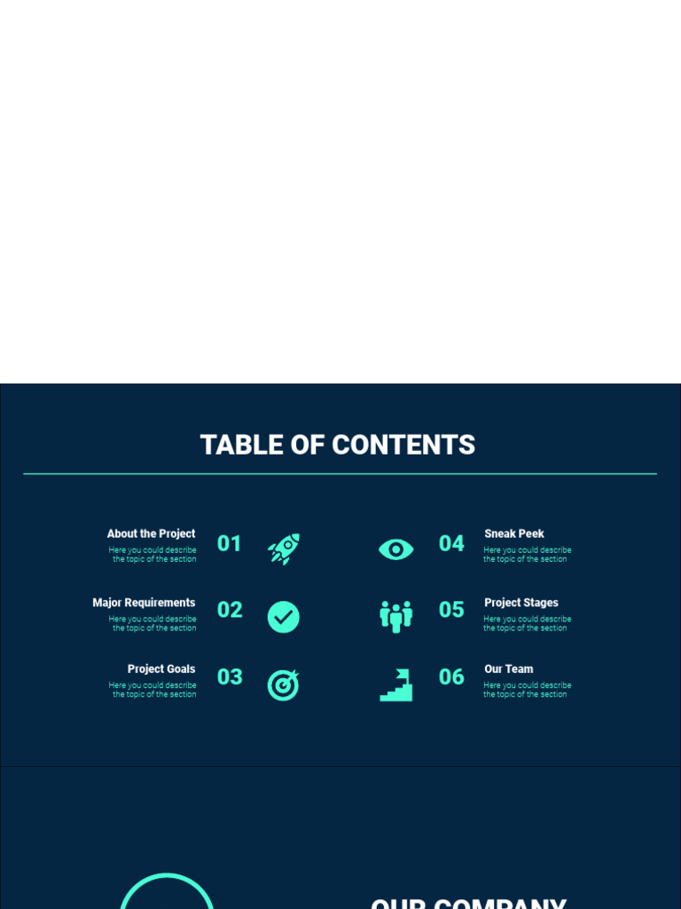 Slidesgo Web Project Proposal 20250303225848LdYq | PDF | Planets | Mercury (Planet)