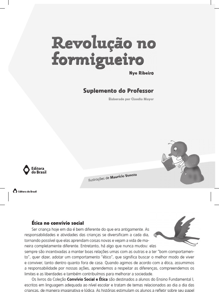 Formiga Sofia e a Ética no Formigueiro | PDF | Formiga | Aprendizado