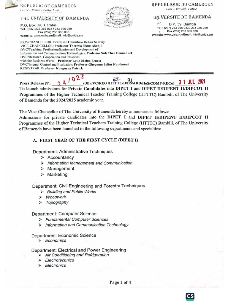 radio-announcement-2024-2025 | PDF
