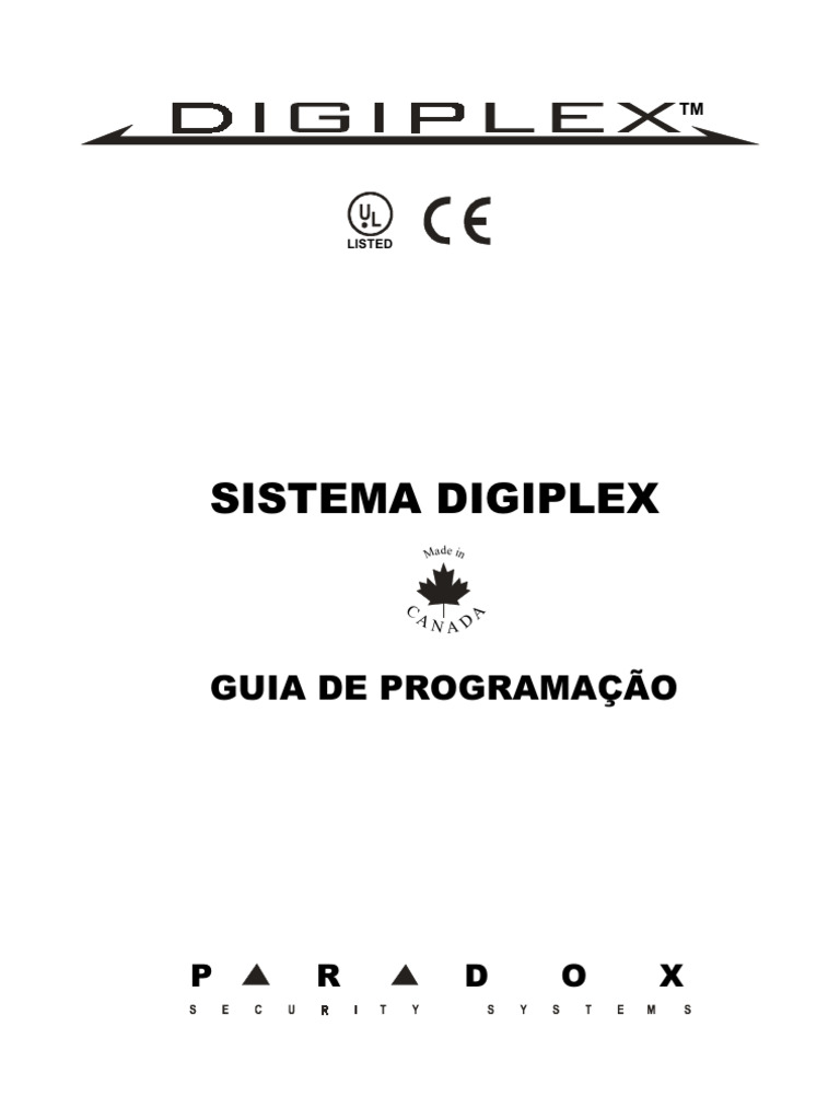 Digiplex Programacao Portugues 8155917 | PDF | Teclado de computador ...