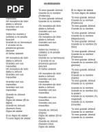 Oh Moradora de Sion, Jaime Murrell Acordes | PDF