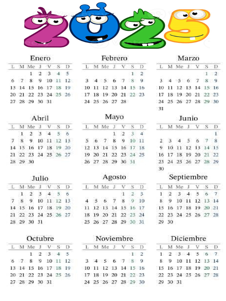 Calendario Anual | PDF