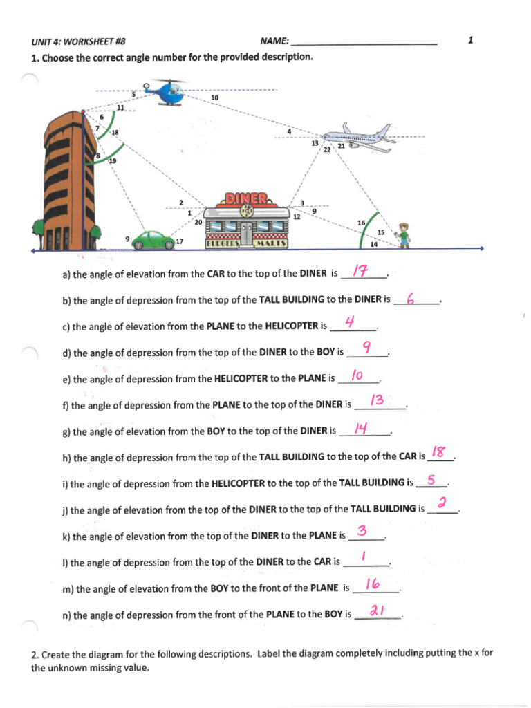 Unit 4 - Worksheet #8 Answers | PDF