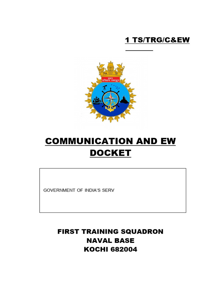 NW04 Communication and EW | PDF | Radio Spectrum | Telegraphy
