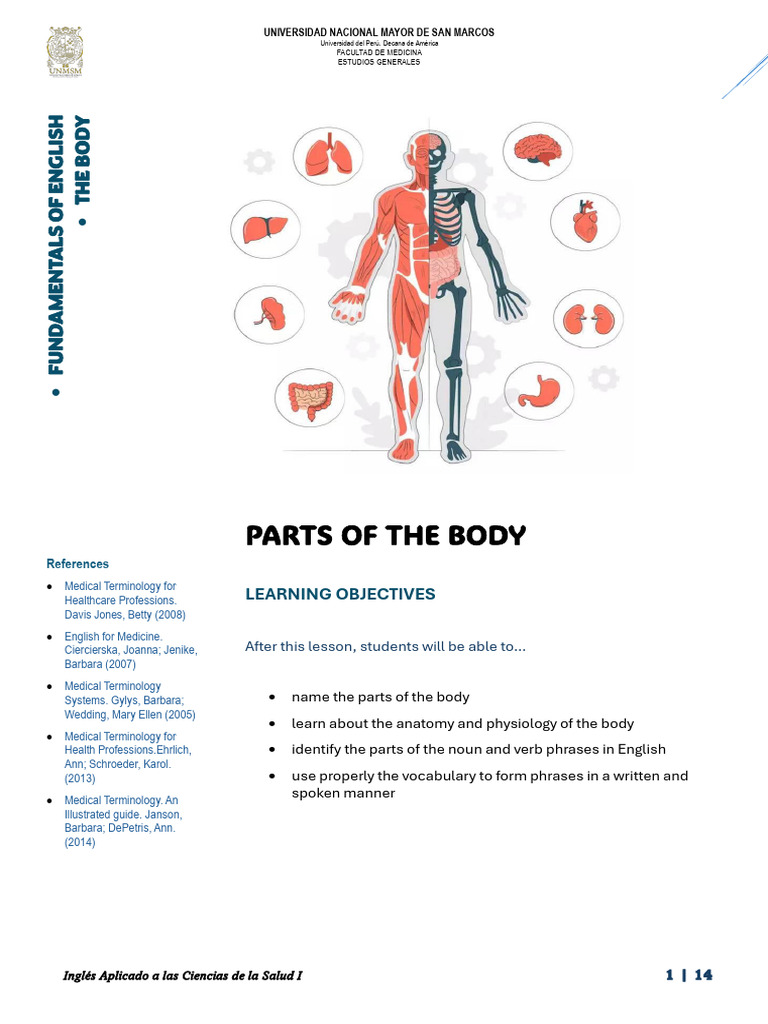 s3_parts of the Body_theory | PDF | Adverb | Adjective