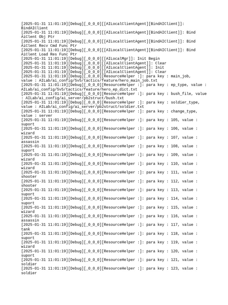 AI Client Initialization Log | PDF | Problem Solving Skills | Software Industry