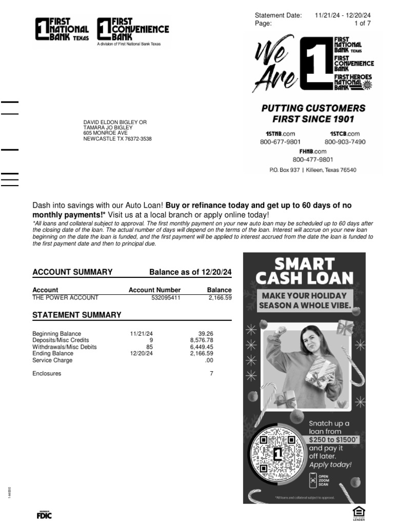 View Doc | PDF | Overdraft | Transaction Account