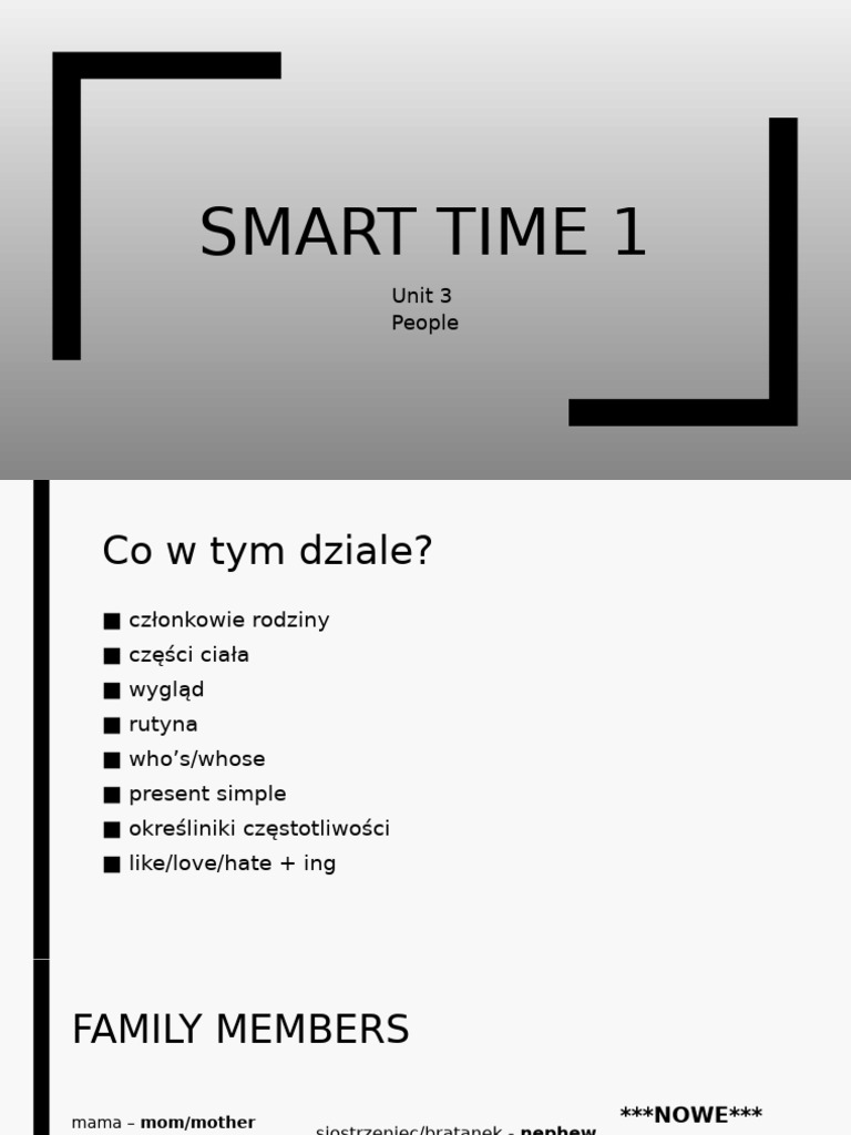 Smart Time 1 | PDF