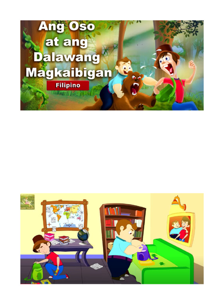 Ang Oso at Dalawang Magkaibigan | PDF