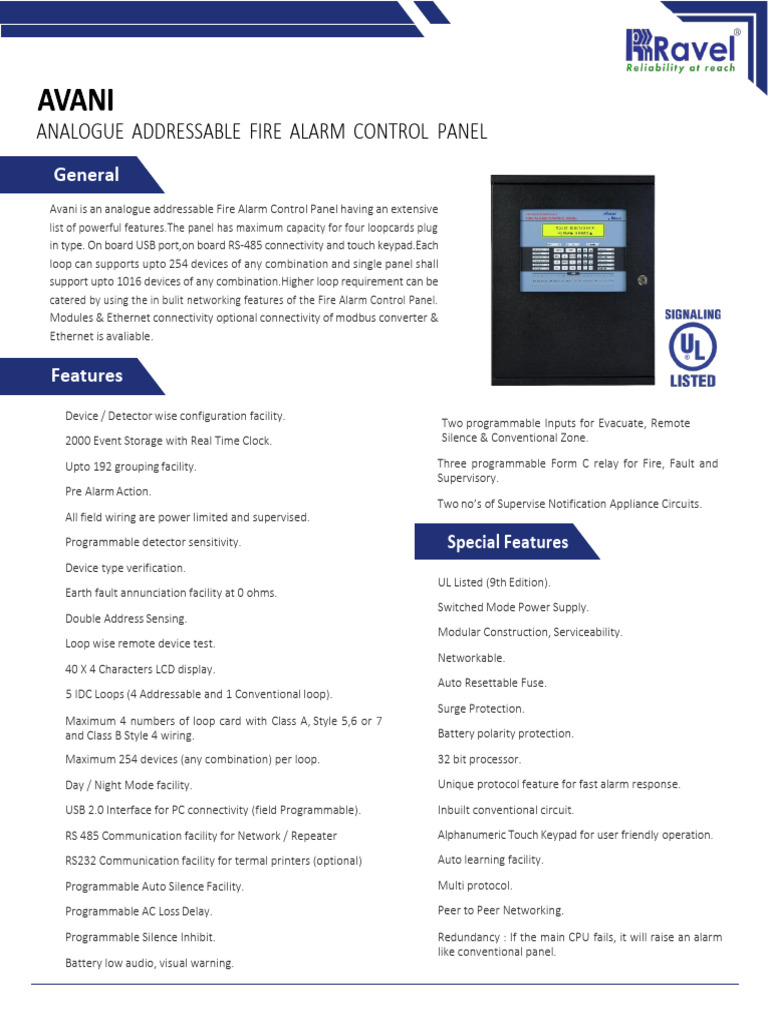 Avani REV 1.10 EN - 1 - 9 - 20 1 | PDF | Electrical Engineering | Electricity