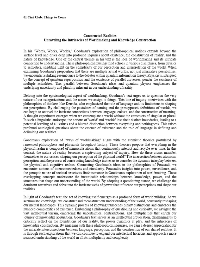 Ghassan Alserayhi_Selected Graduate School Essays | PDF | Reality ...