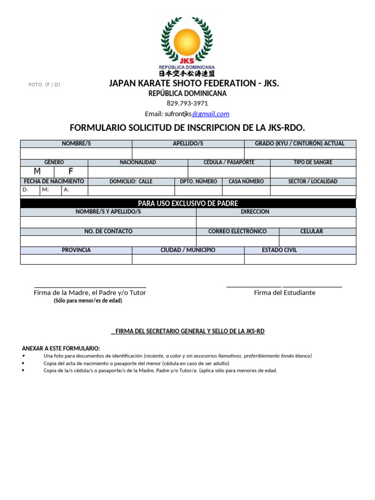 Solicitud de JKS-RDO | PDF