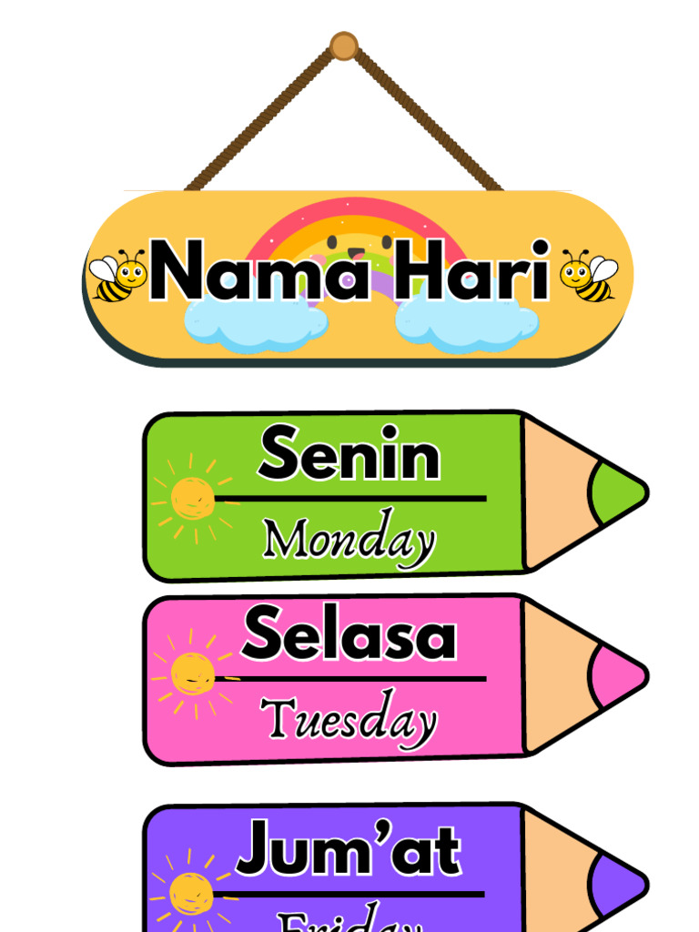 Nama Hari PDF | PDF