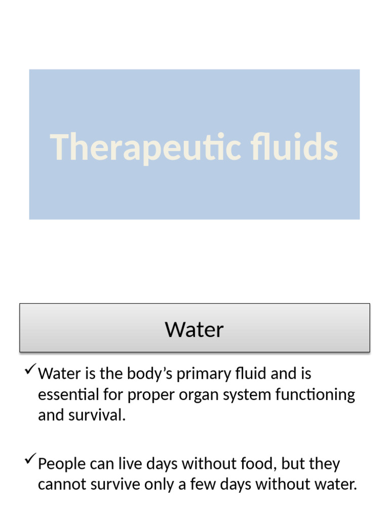 iv fluids | PDF