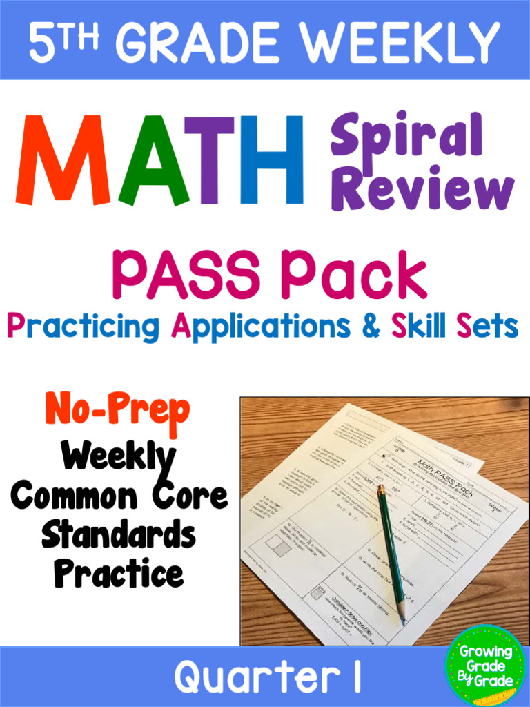 5thGradeMath Paper AMI Packet | PDF | Mathematics