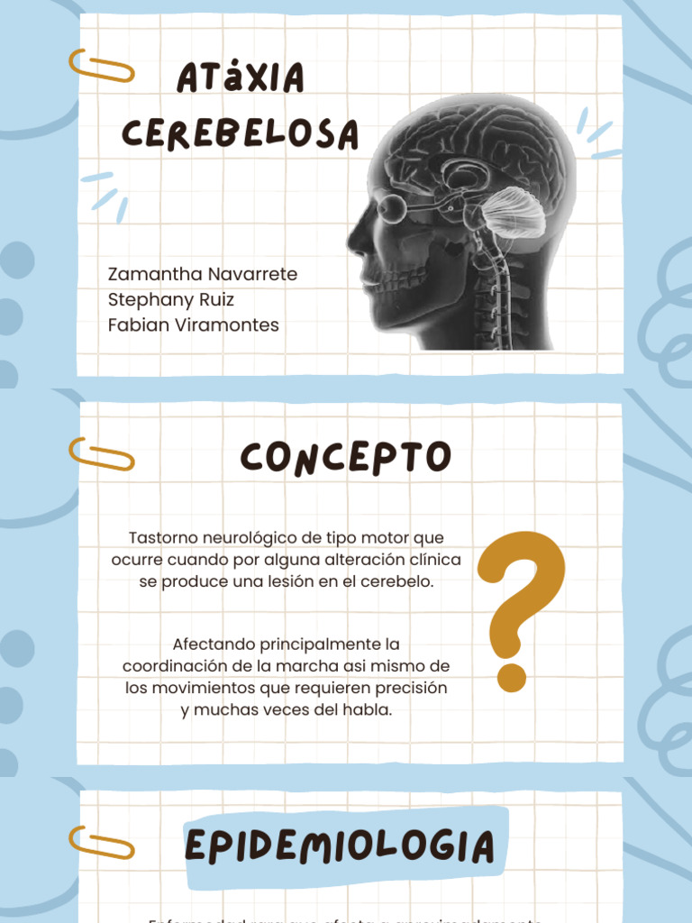Ataxia Cerebelosa: Causas y Diagnóstico | PDF | Trastorno genético ...