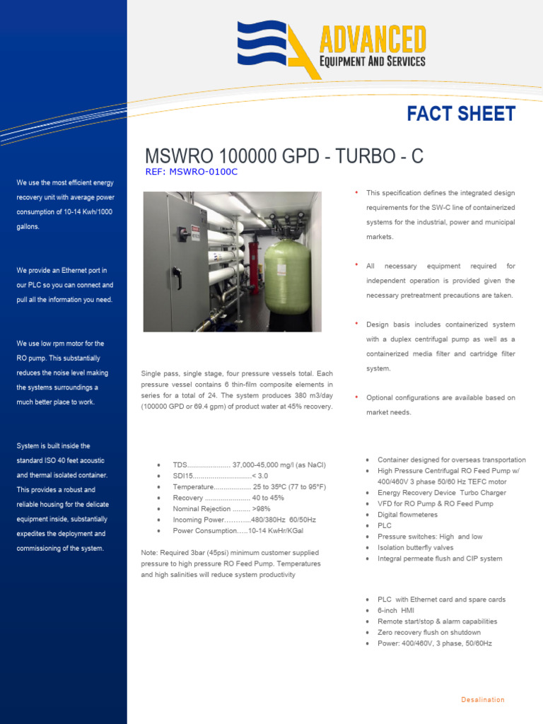 6.-MEDIUM-SWRO-DESALINATION-CONTAINERIZED-100000-GPD-TURBO-DATASHEET ...