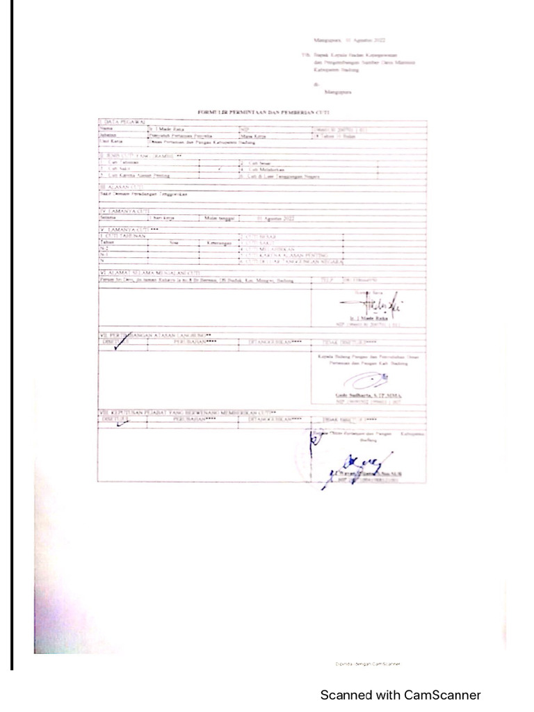 Suket 1agustus2022 Ir I Made Raka Sakit | PDF