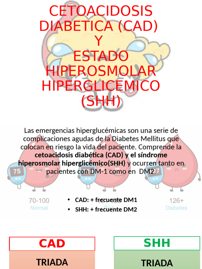 Cetoacidosis Diabetica (Cad) | PDF | Diabetes | Enfermedades y ...