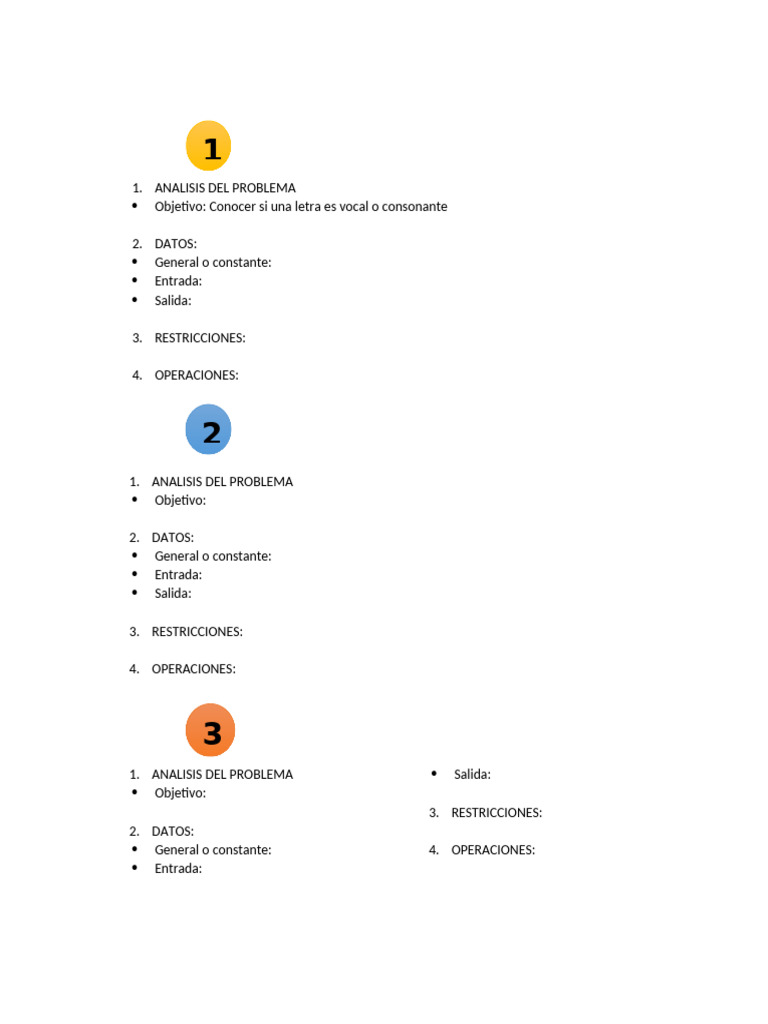 Analisis Del Problema | PDF