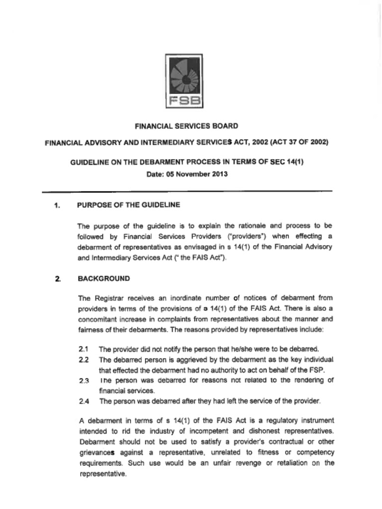 Sec 14 (1) Guideline | PDF