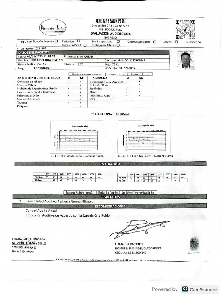 Evaluac Medica Ocupac | PDF