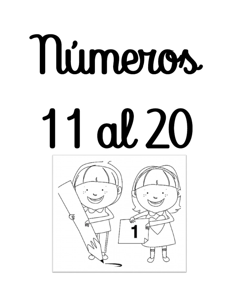 Números 11 Al 20 | PDF