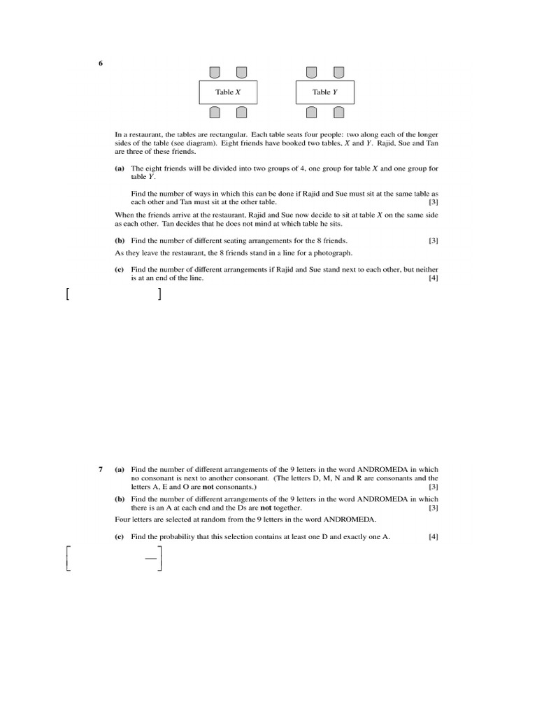 Chapter 2 Permutation and Combination | PDF