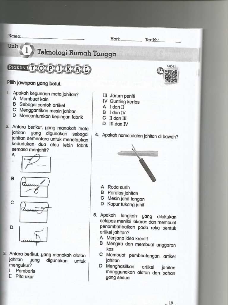 Objek Rbt Upsa | PDF
