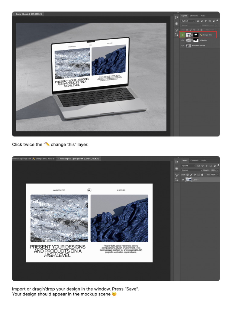 How To Use A Mockup | PDF